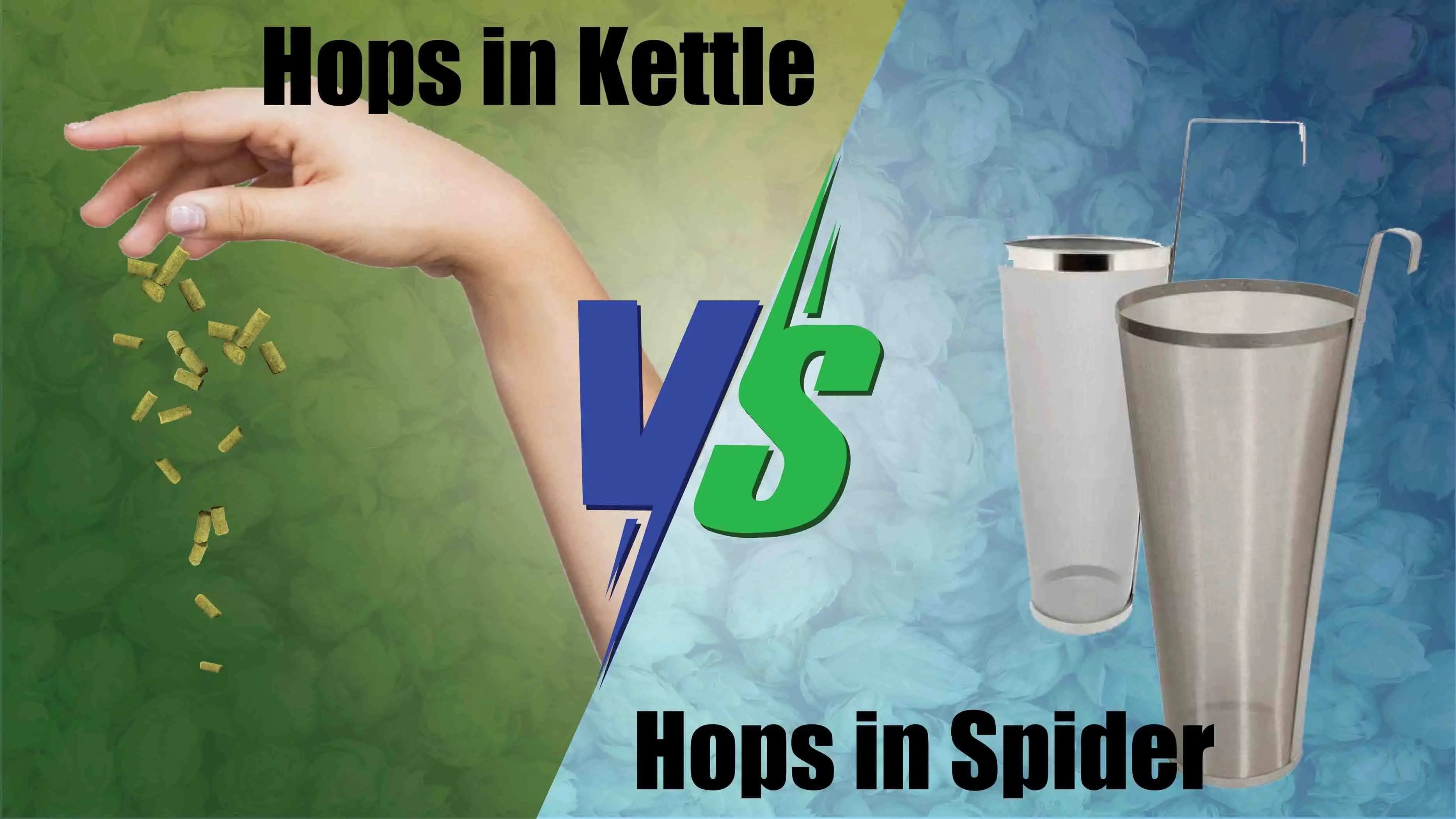 Hops in Kettle VS. Hops in Spider – Craft Components