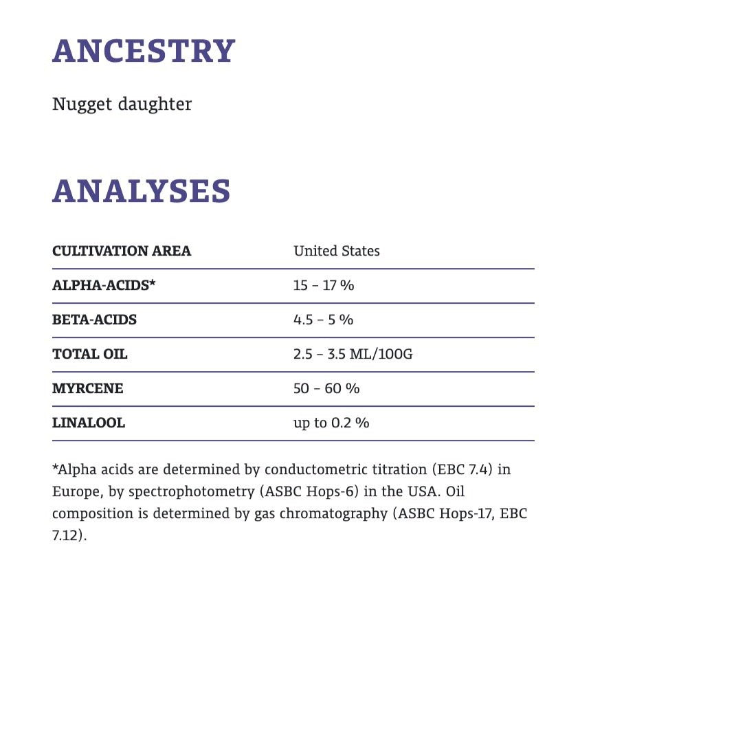 ฮอป ทำเบียร์ Columbus CTZ Hops | ทำเบียร์ คราฟท์ คอมโพเนนท์ Craft ...